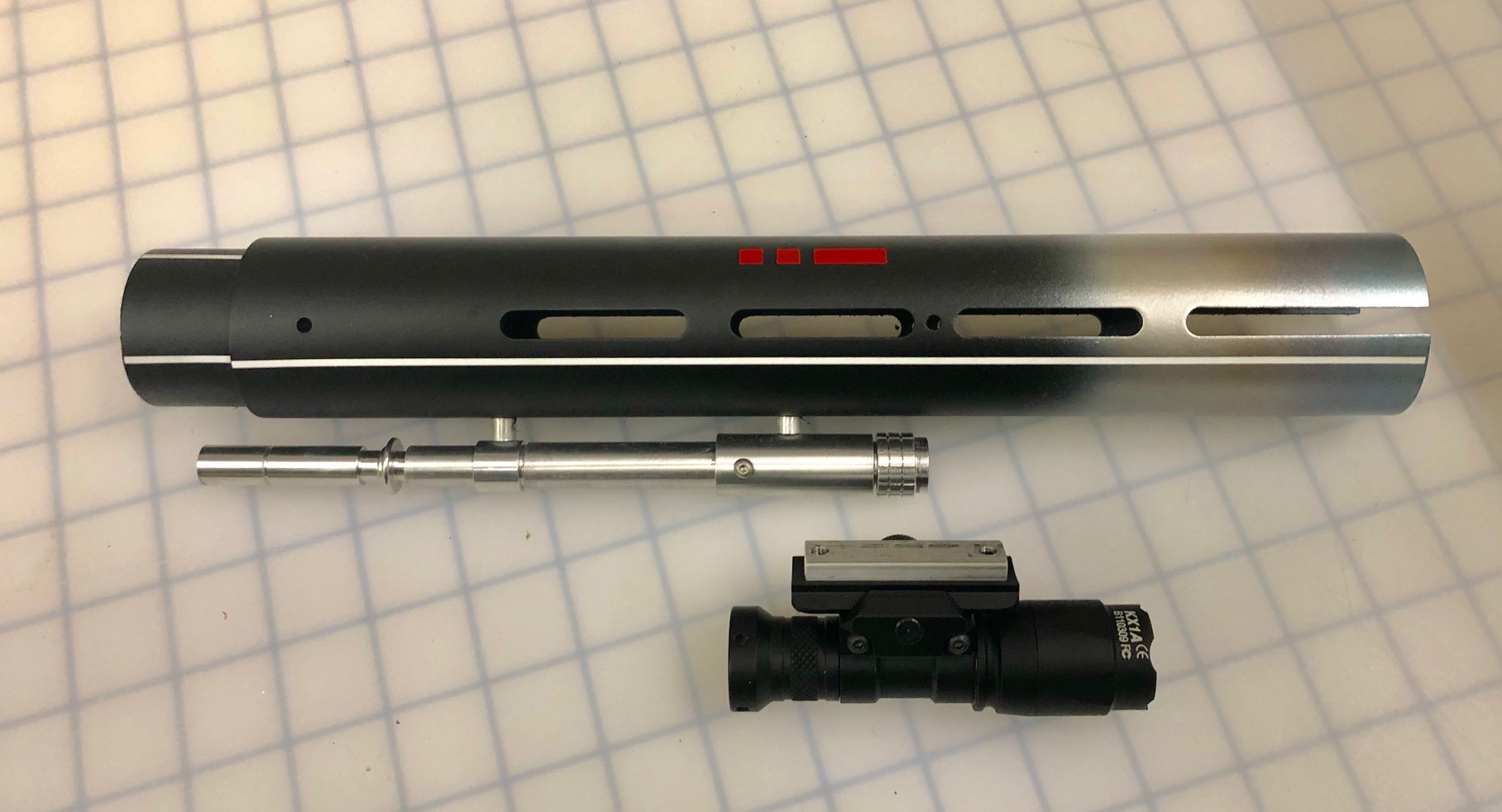 E 11D DT AIRSOFT PRE MACHINED COMPLETE BUILD KIT WITH GREEBLIES LIMITED ...