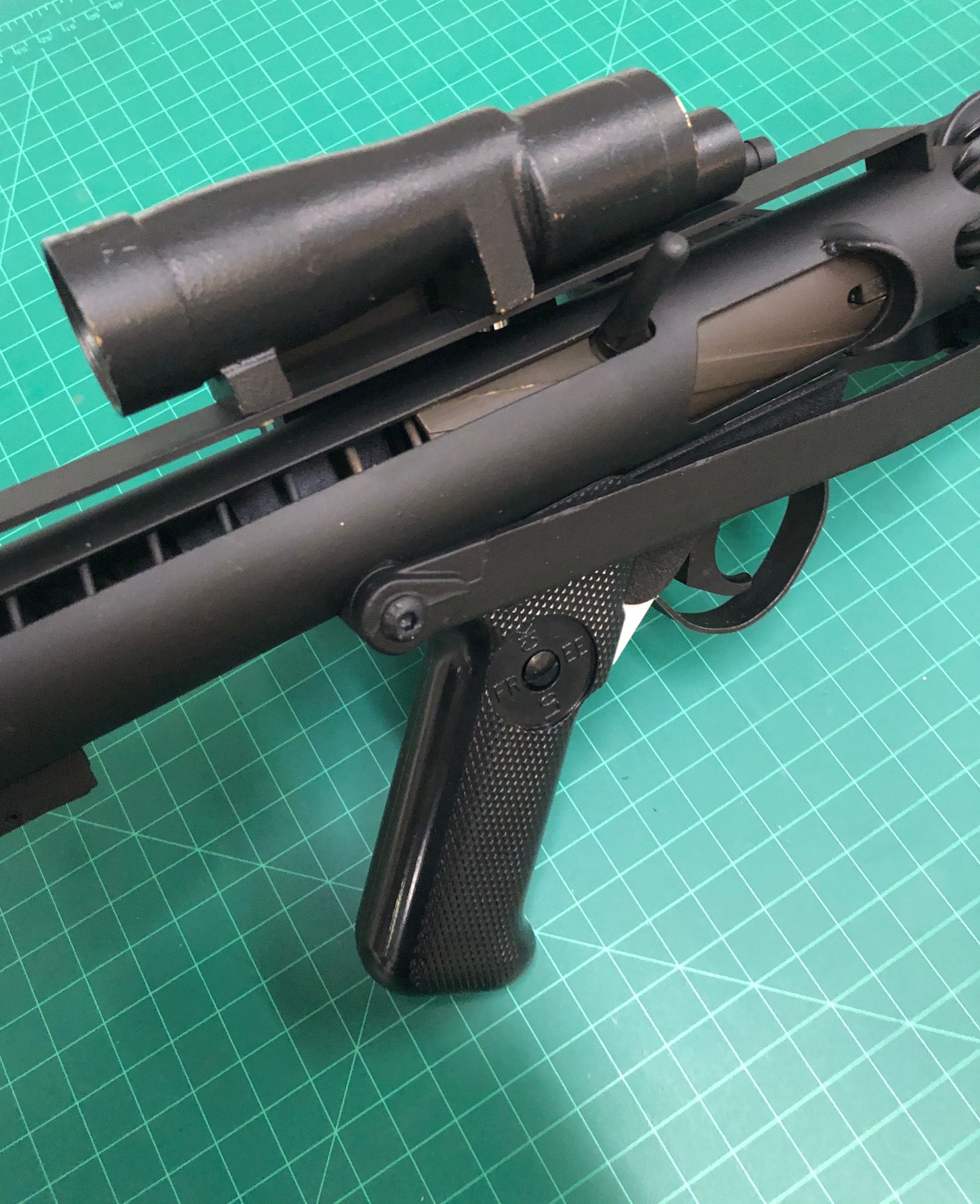 E11 BLASTER , VINTAGE M40 , VINTAGE RARE HENGSTLER EAGLE COUNTER ,MAG ...